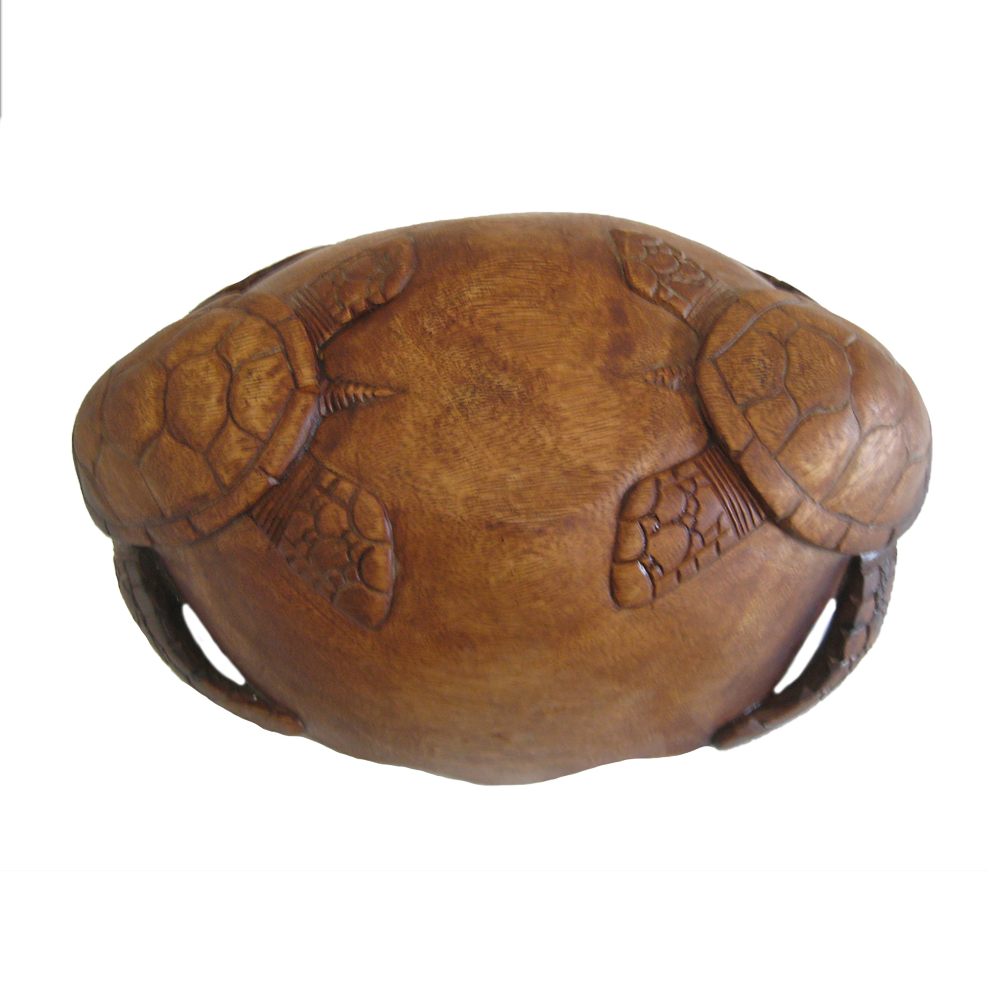 Wooden Turtle Bowl, Hand Crafted – OTA